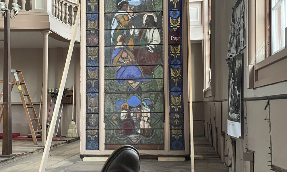 The Owner Of A Stained-Glass Window Depicting A Black Christ Believes ...